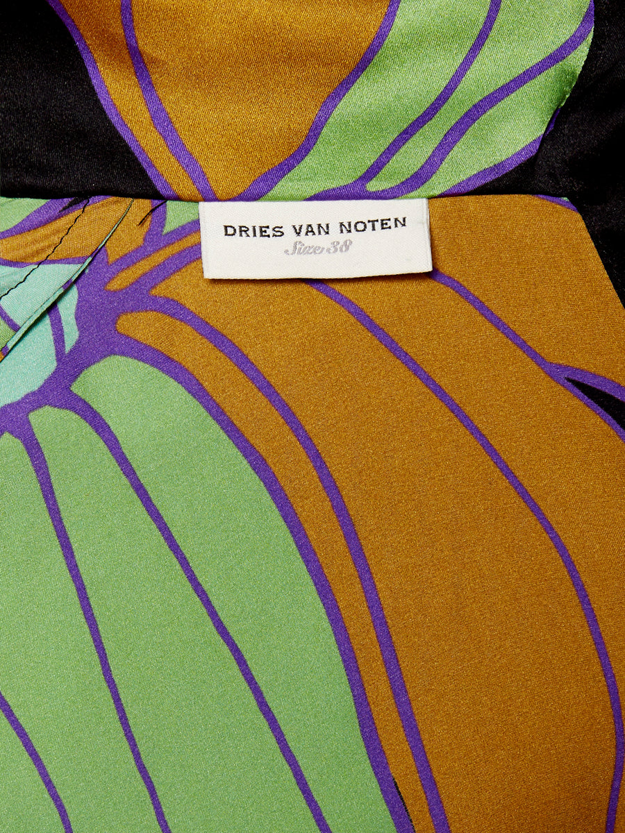 DRIES VAN NOTEN FLORAL BLOUSE – AFTERLIFE MODE DRIES VAN NOTEN FLORAL BLOUSE – AFTERLIFE MODE